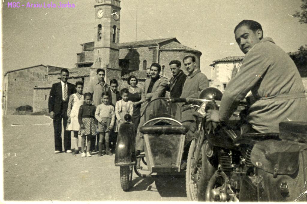 Motos Dècada 1950 Memòria Gràfica De Cabrianes